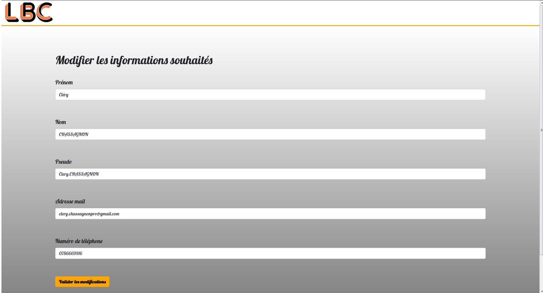 Portfolio Cléry Chassagnon